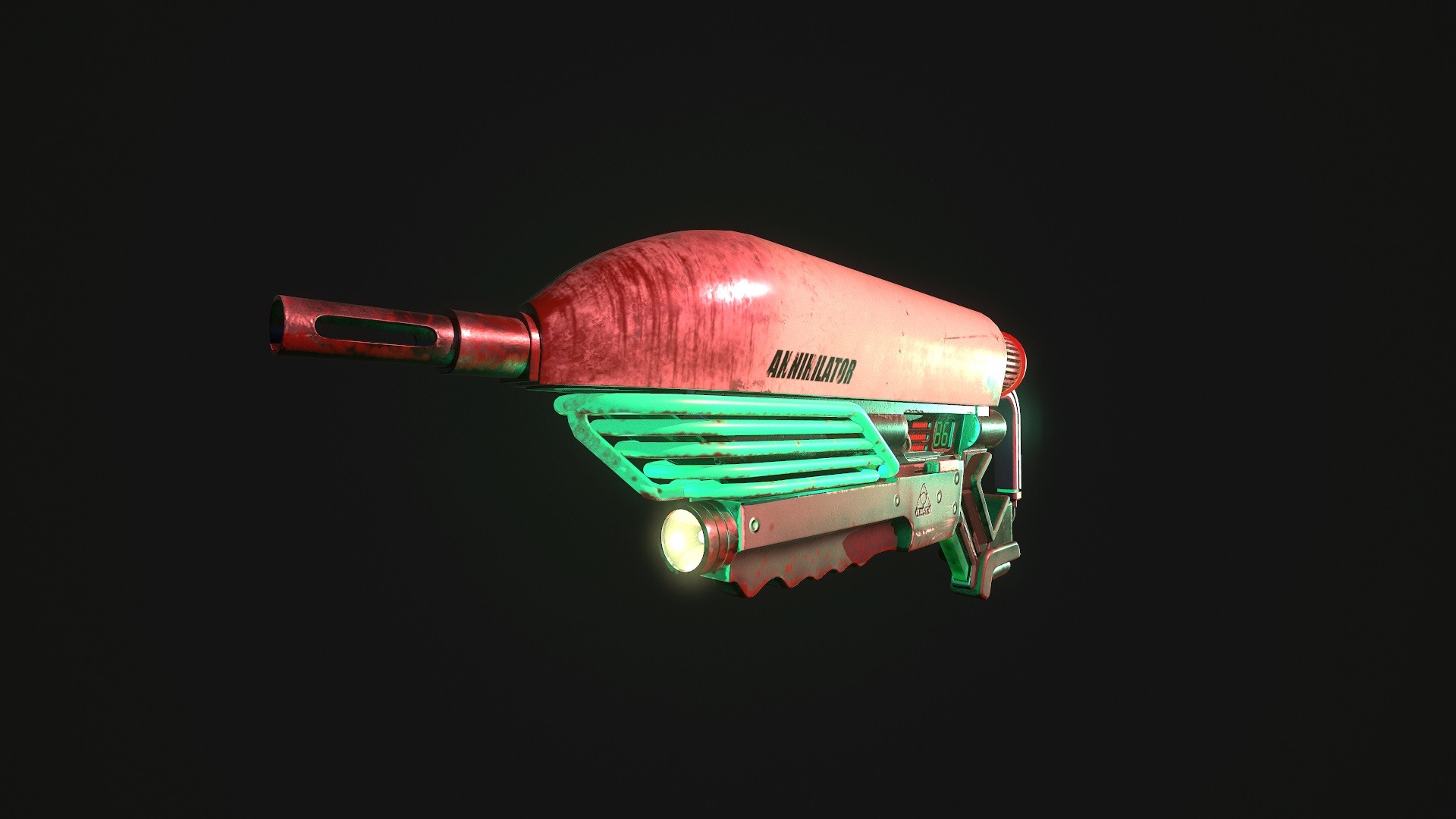 ArtStation - Sci-fi Weapon - Annihilator