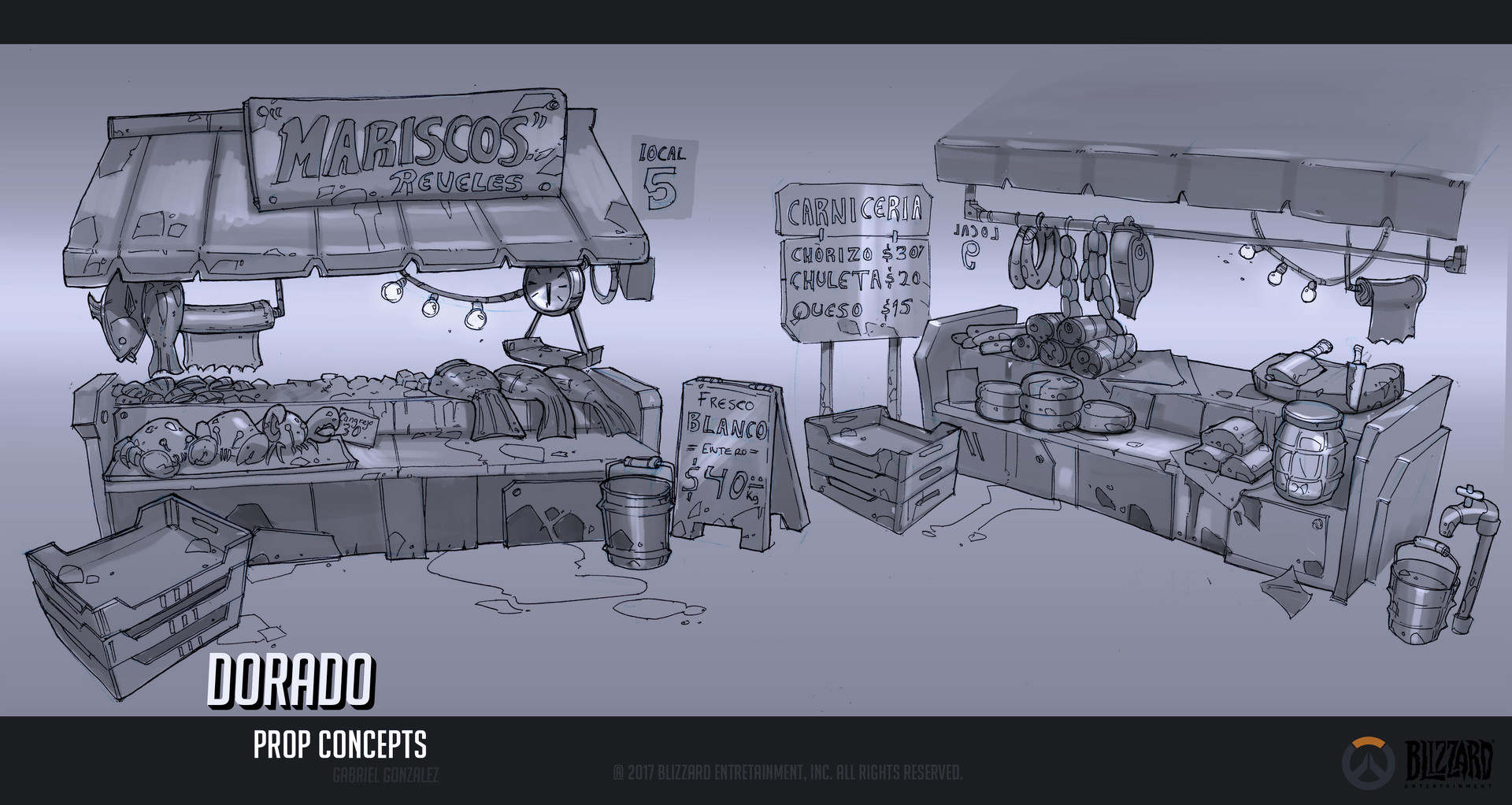 ArtStation - Overwatch: Dorado Prop Concepts