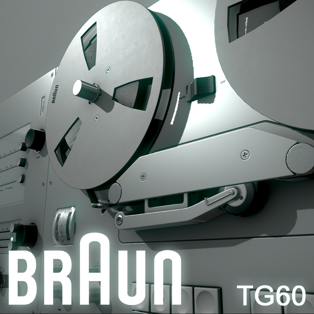 ArtStation - Braun TG60/TS45/L450