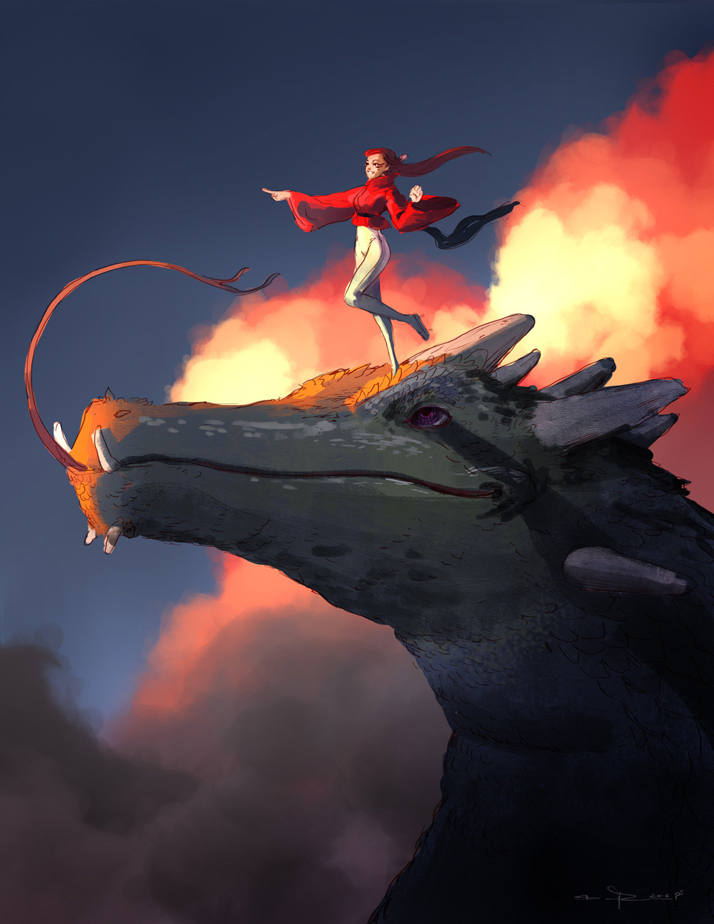 ArtStation - Dragons sketches