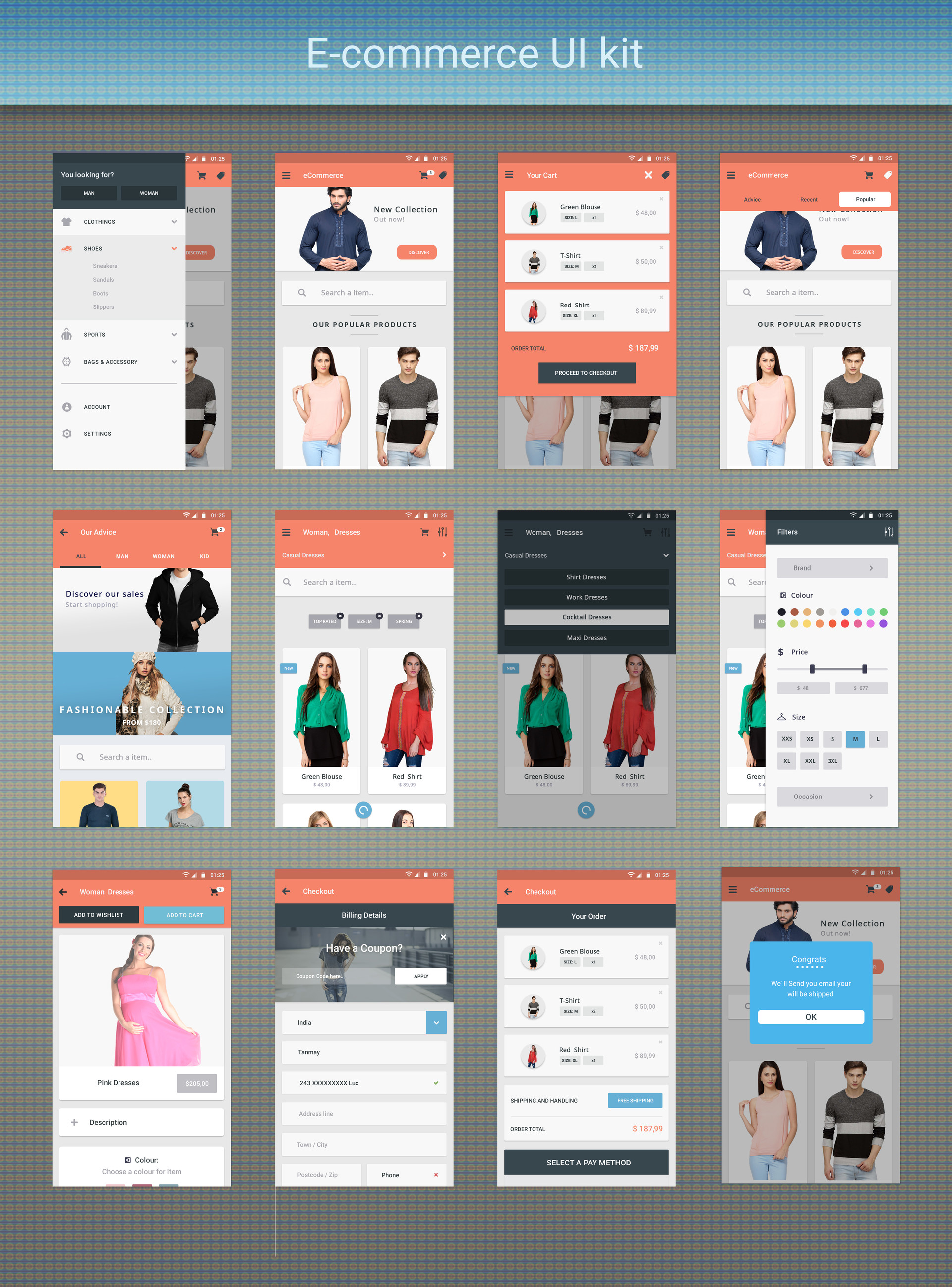ArtStation - E-commerce UI Design