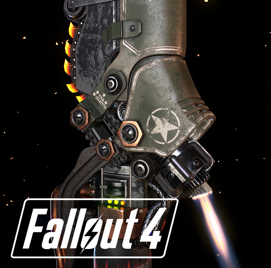 ArtStation - Ripper (Fallout 4 Fan-Art)