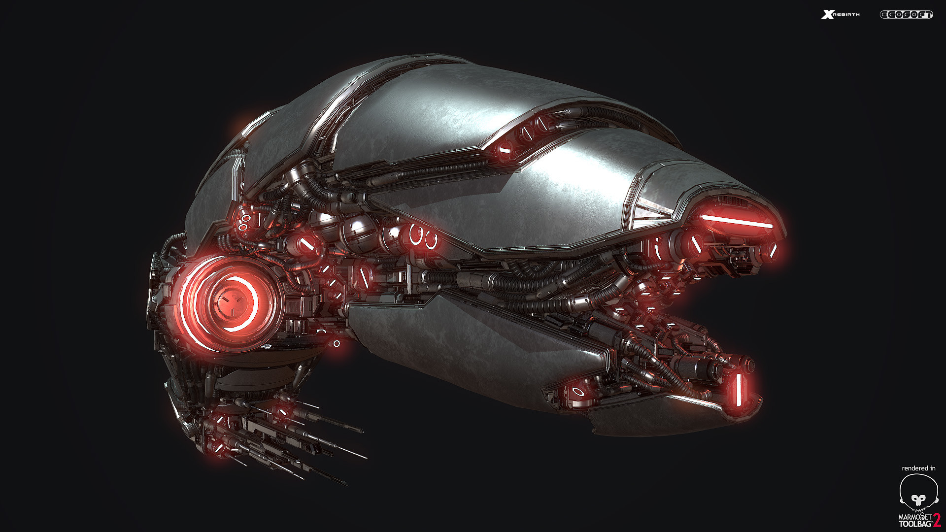ArtStation - X REBIRTH Xenon L Ship