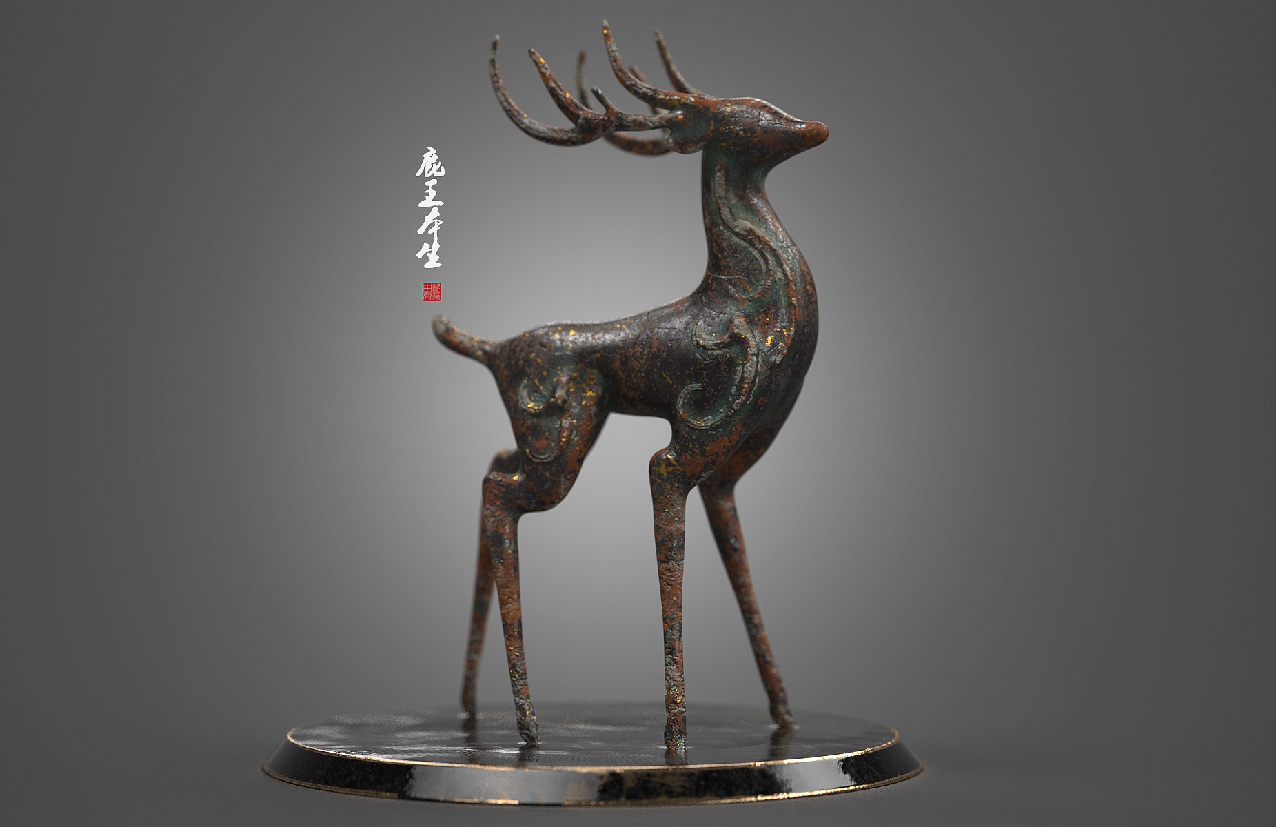 ArtStation - THE DEER GOD