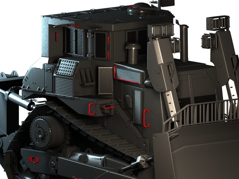 ArtStation - Bulldozer