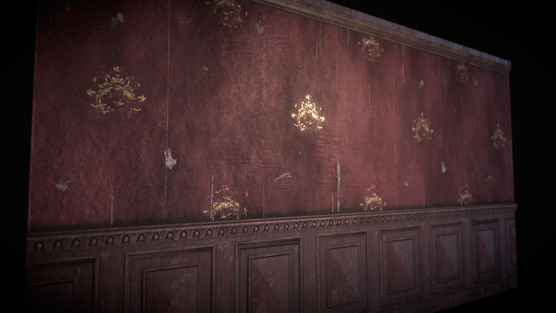 ArtStation - Old classic wall