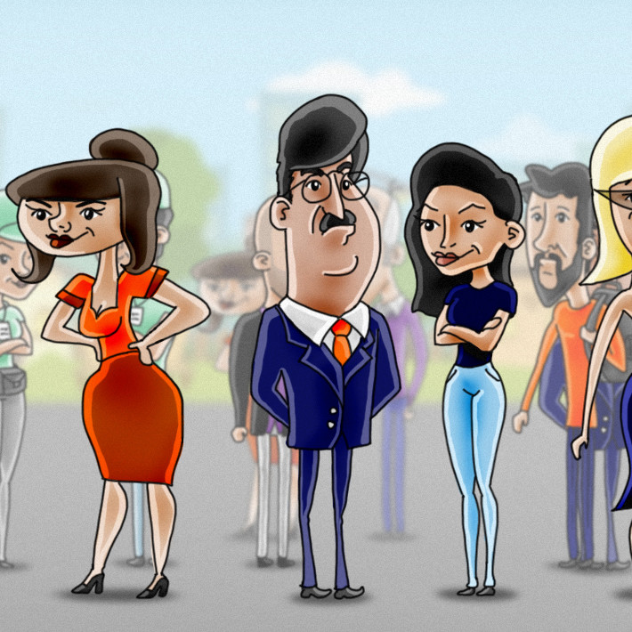 ArtStation - Cartoon Concept Characters