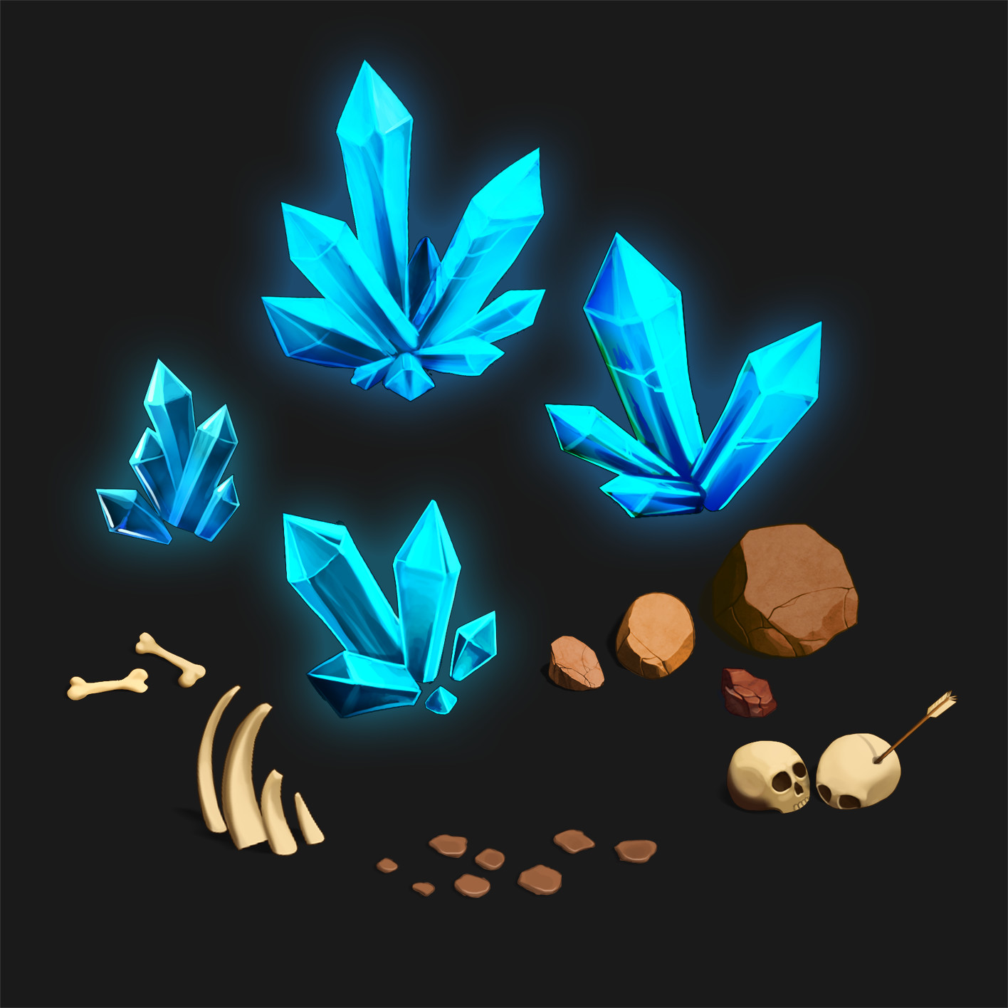 ArtStation - Game Background Assets