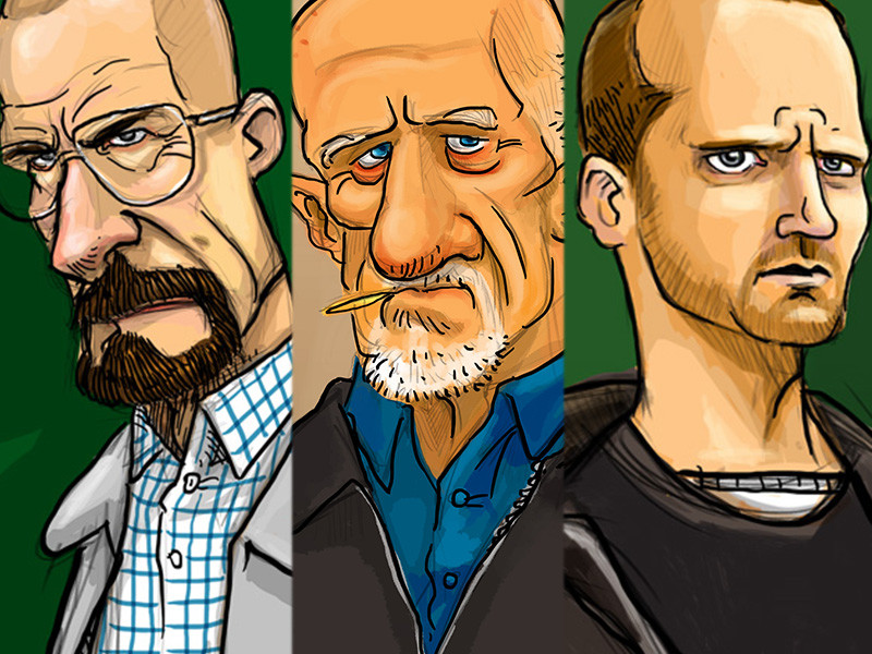 ArtStation - Breaking Bad/Better Call Saul Fanart