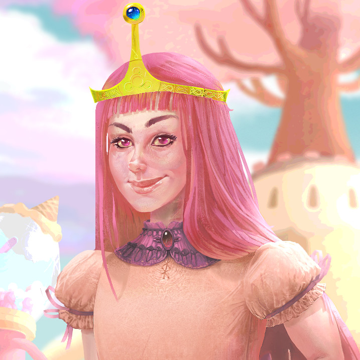 ArtStation - Adventure Time: Princess Bubblegum