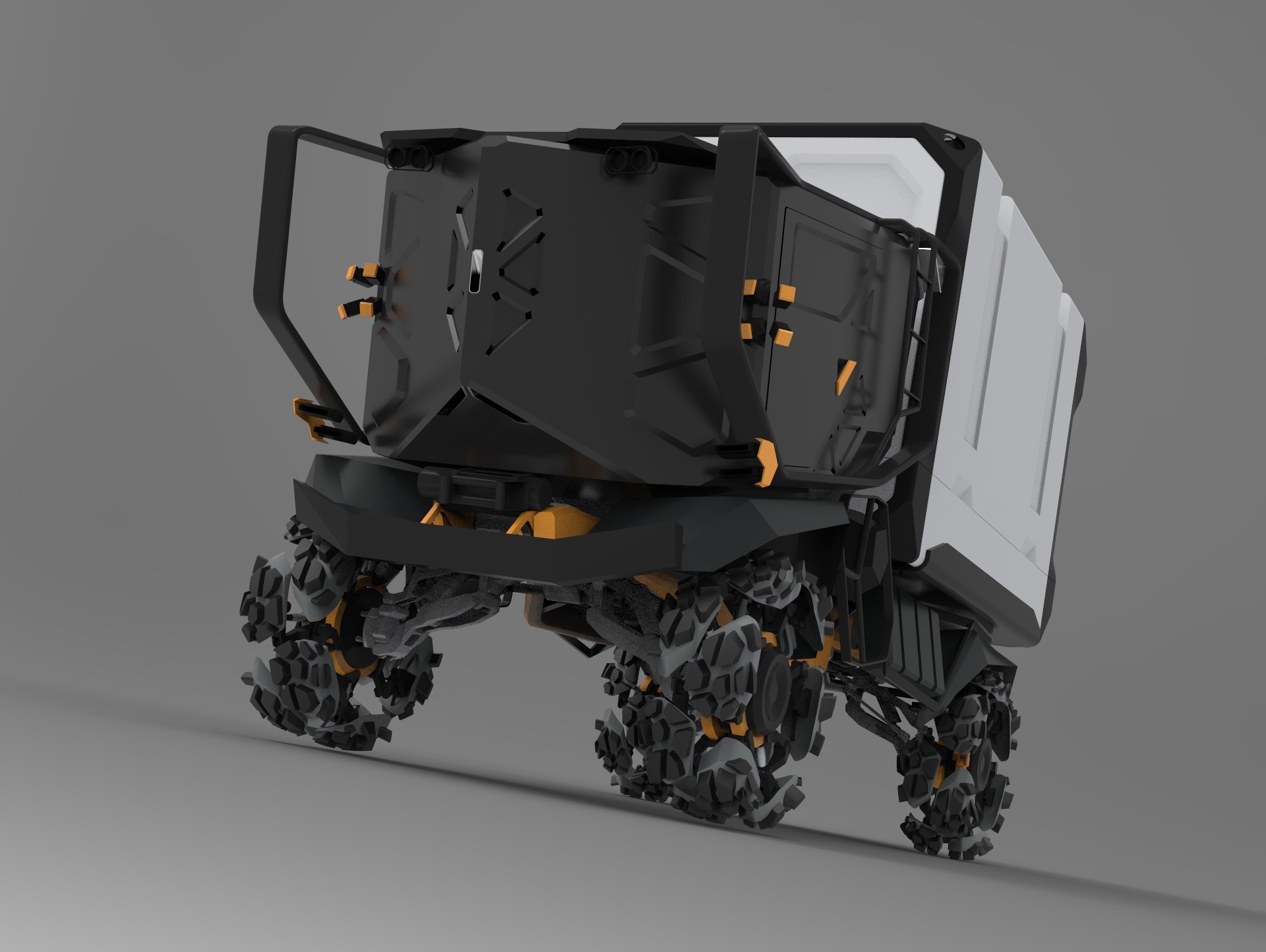 ArtStation - 4wd universal chassis concept