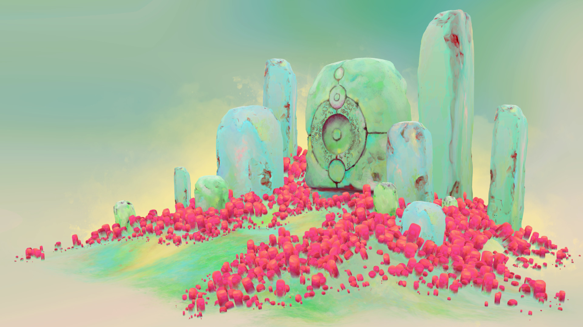 ArtStation - Pastel Stones