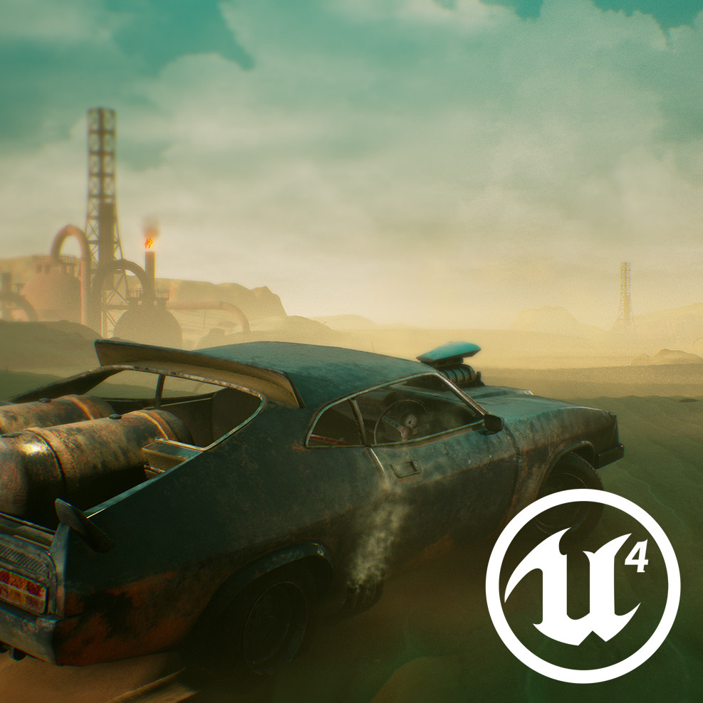 ArtStation - Mad Max Interceptor