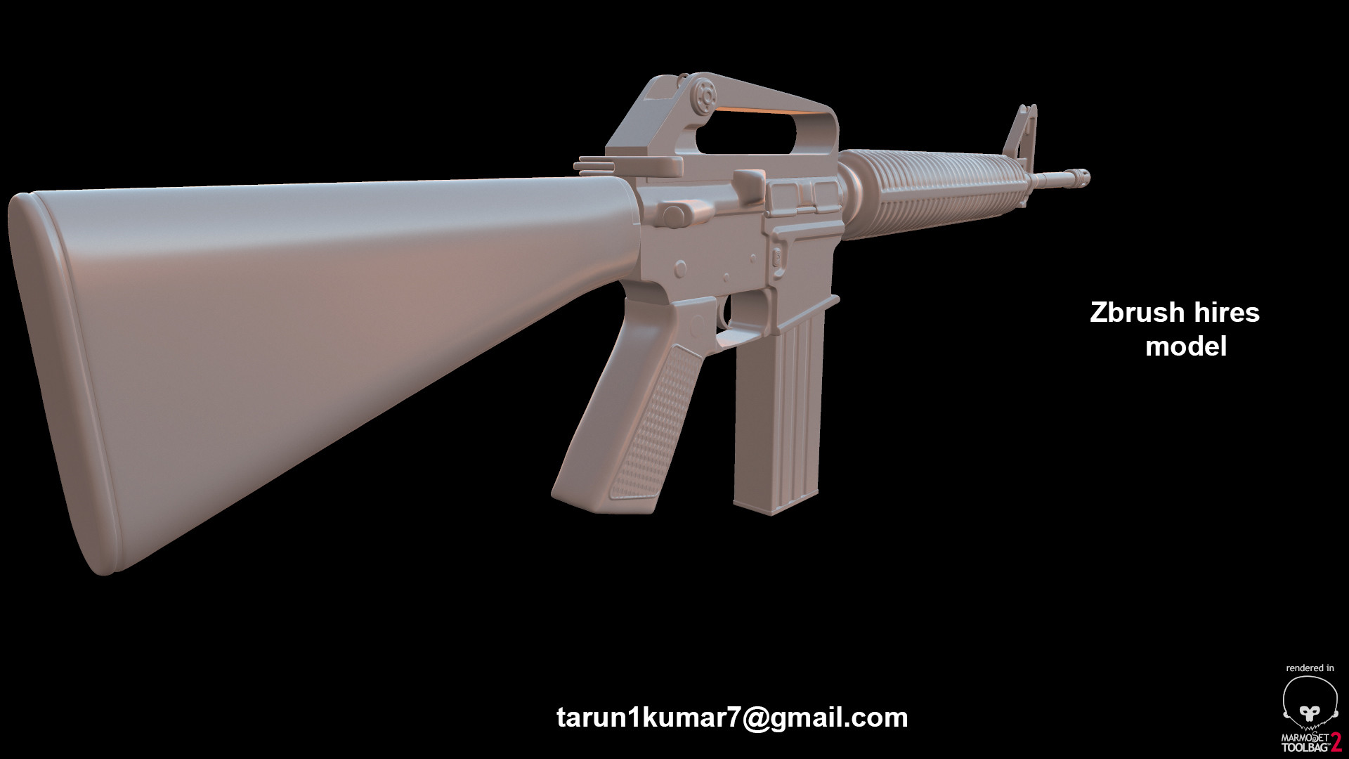 ArtStation - Assault riffle