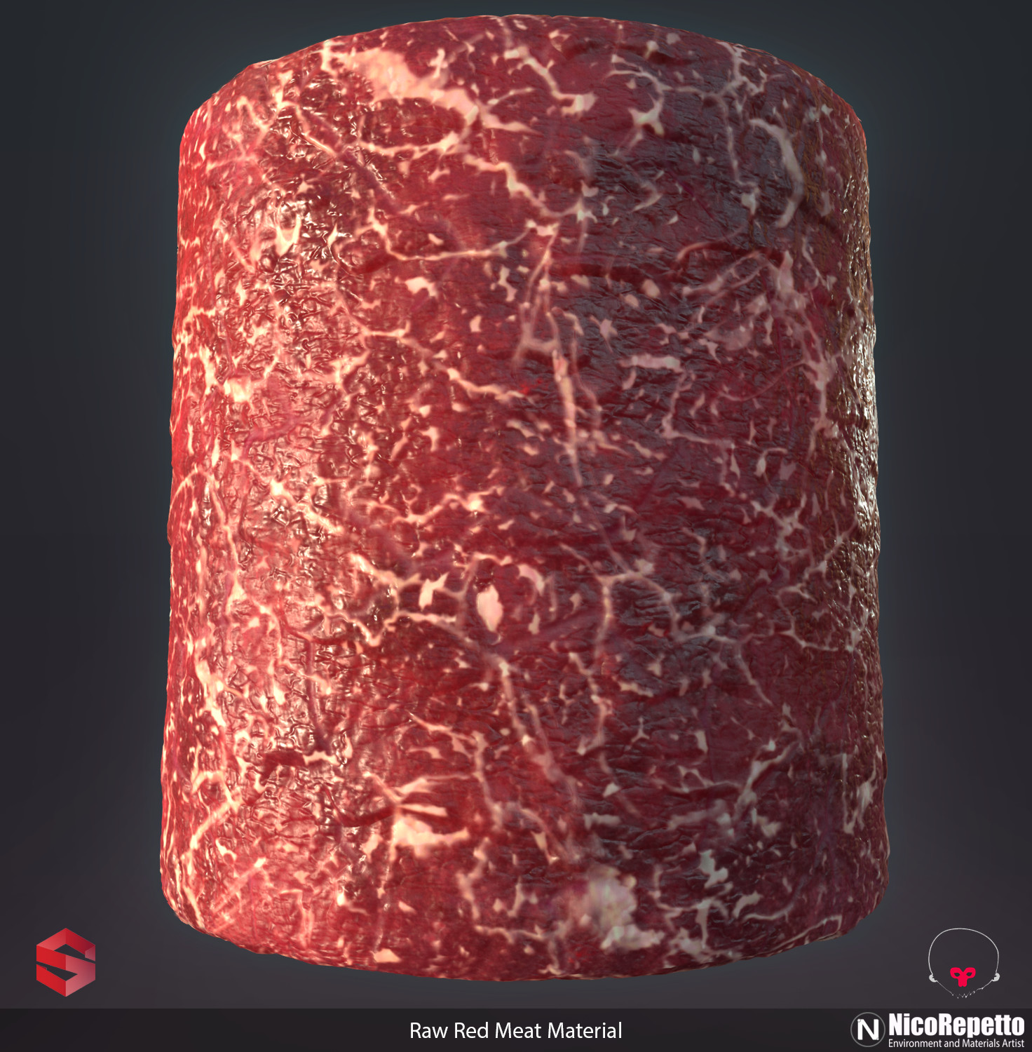 ArtStation - Raw Red Meat Material
