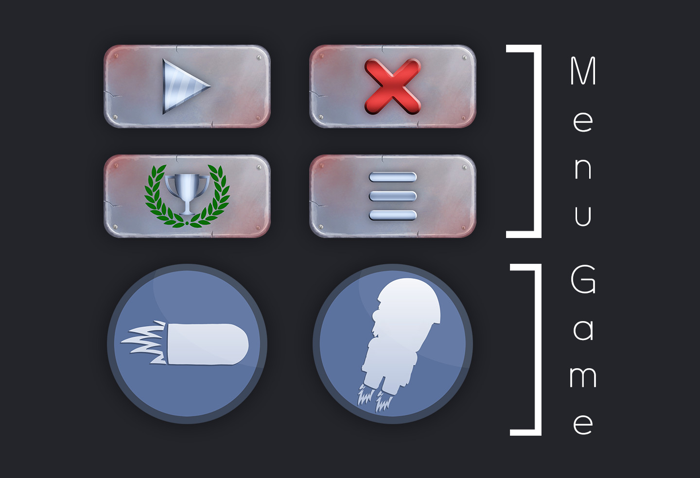 ArtStation - Abort Mission - GUI and Background art