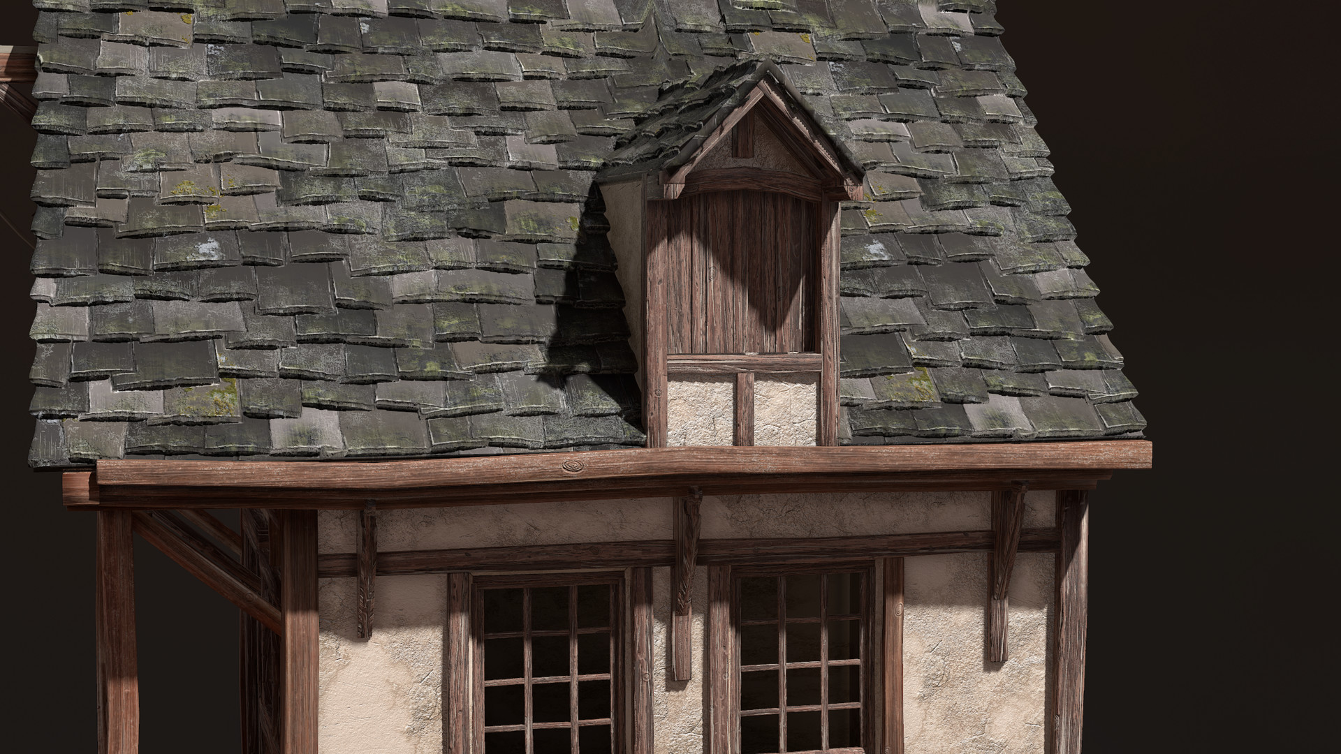 ArtStation - french medieval house