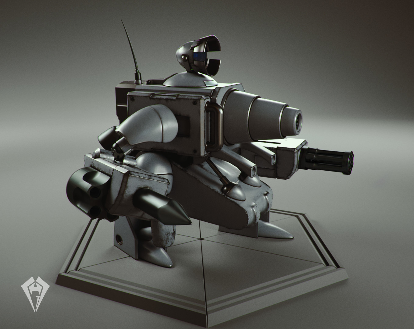 ArtStation - Slug Gunner- Metal Slug 5