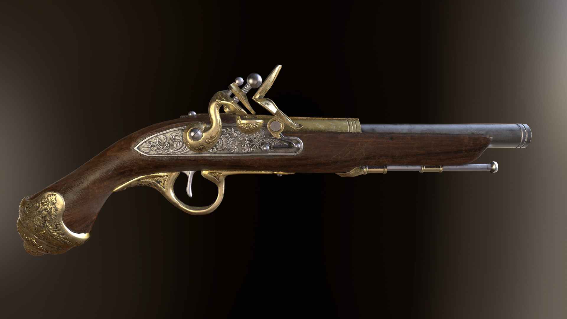 ArtStation - Musket Handgun