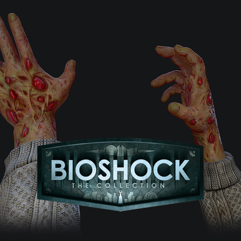 ArtStation - Bioshock: The Collection - Player Character Hands (In Game ...