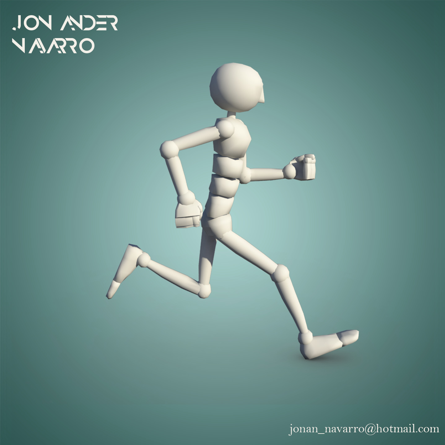 ArtStation - Class Exam: Running Cycle Animation