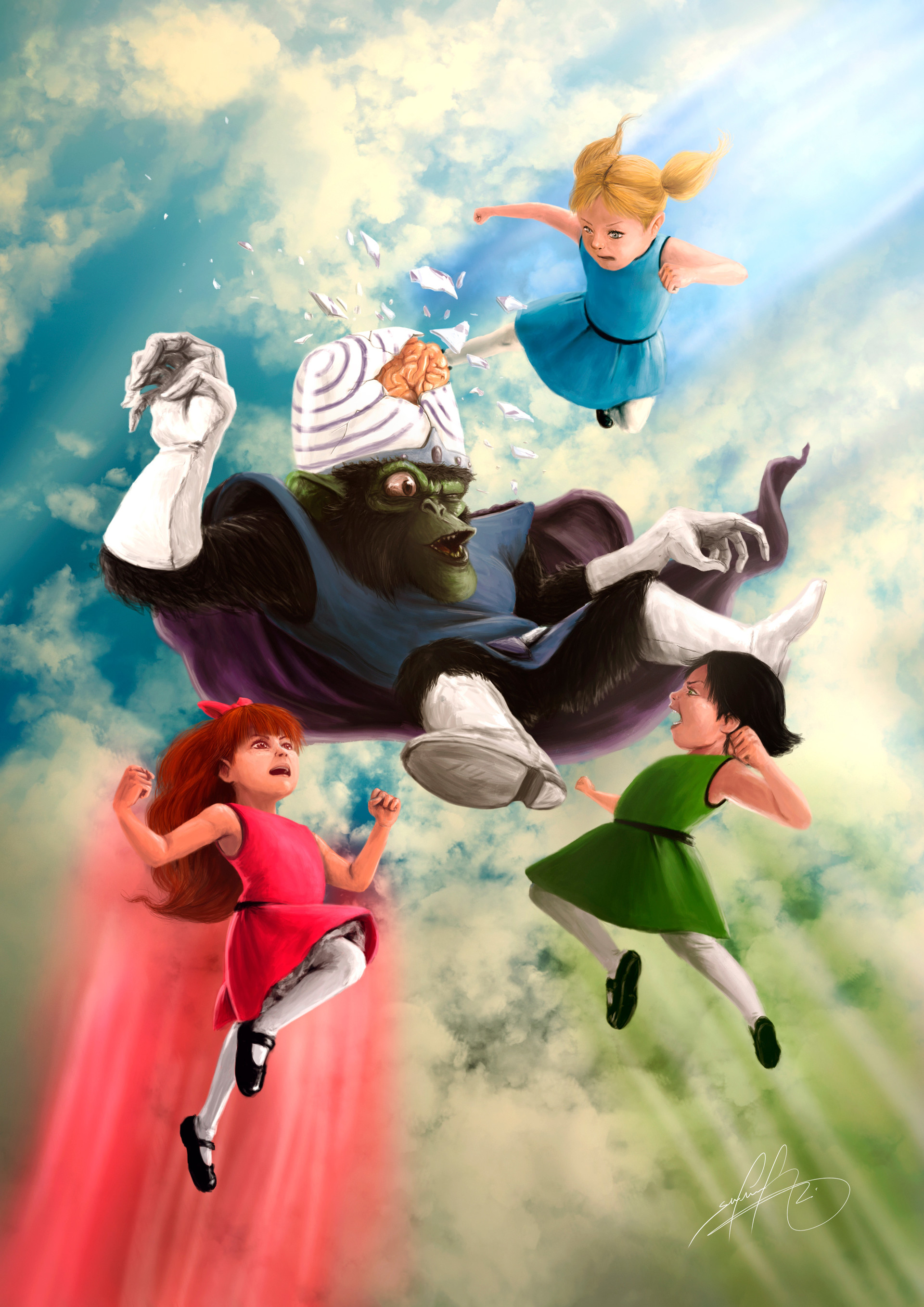 ArtStation - The Powerpuff Girls