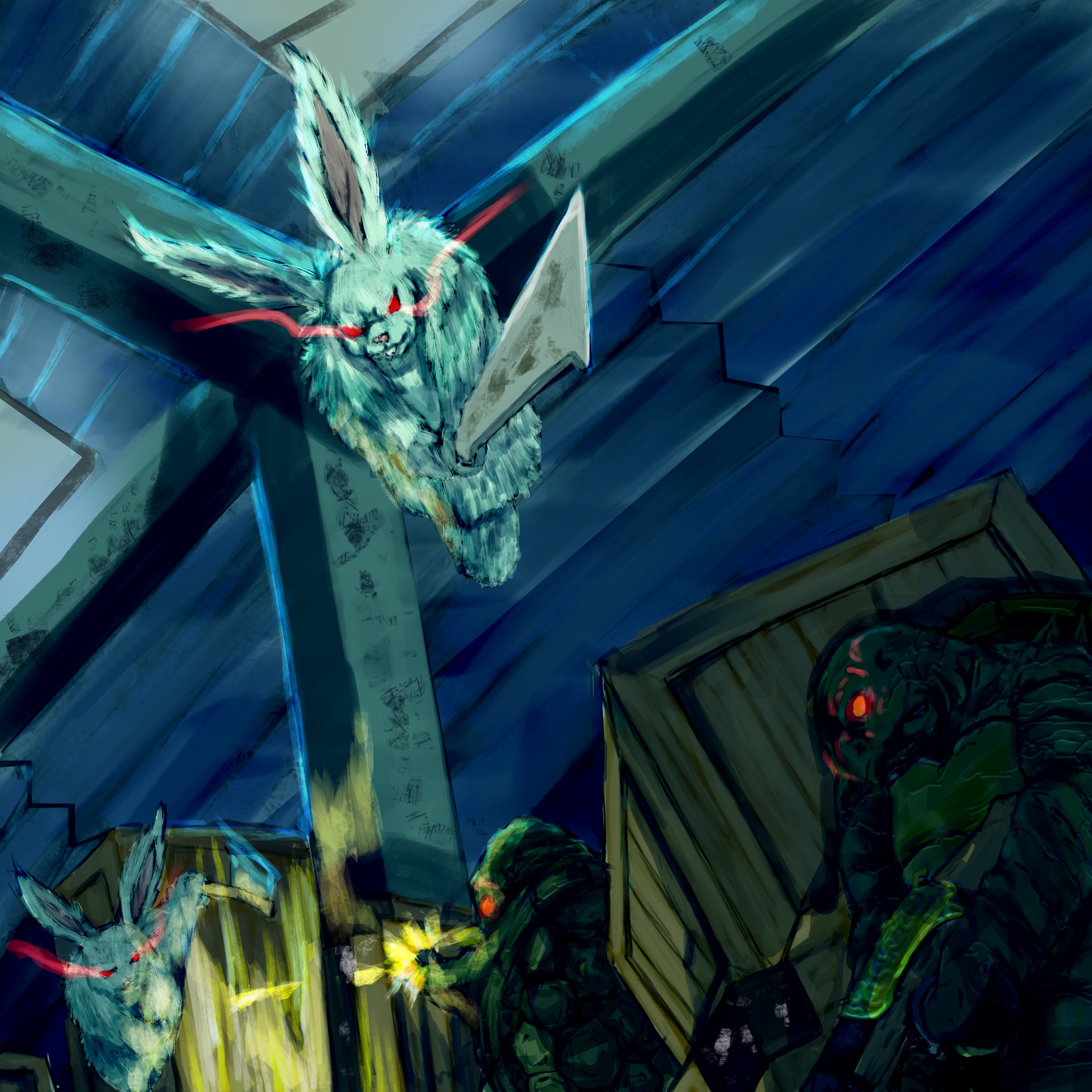 ArtStation - Triad War (animal Edition)