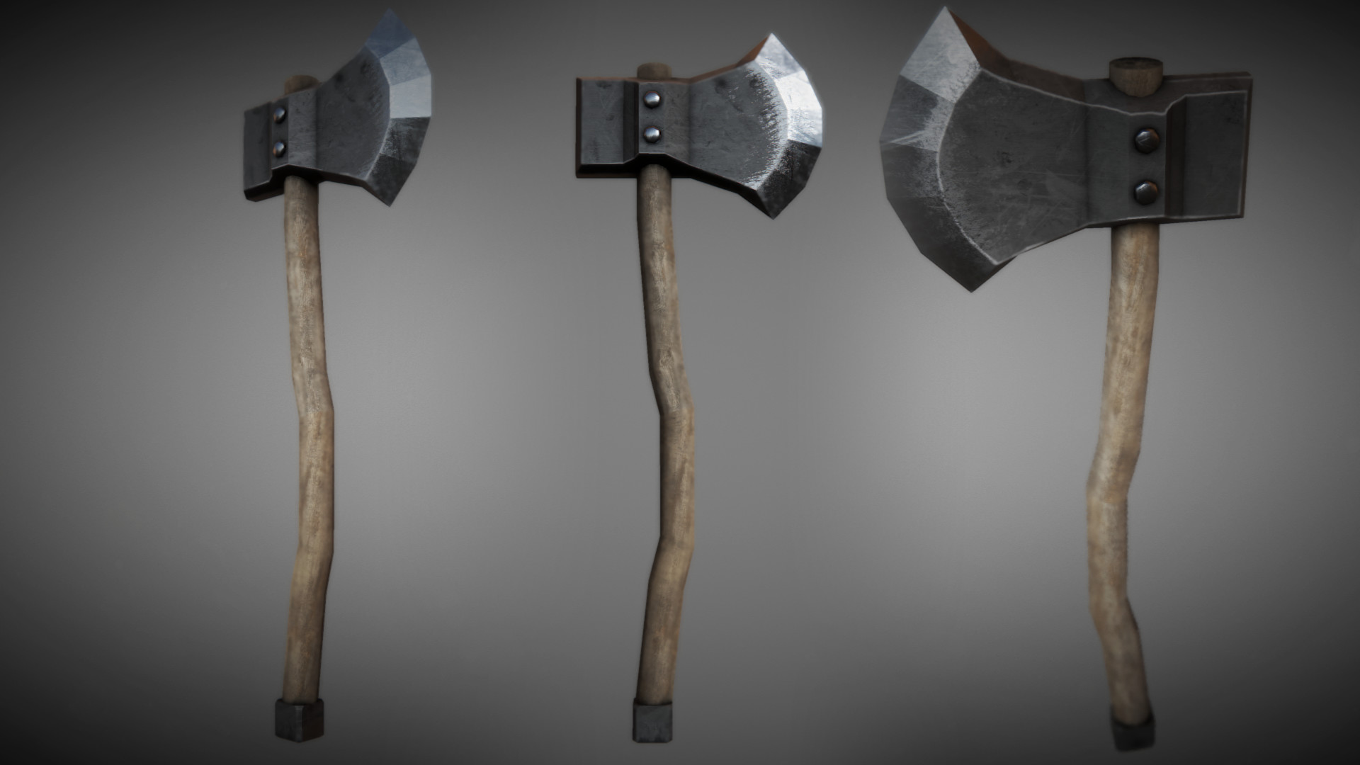 ArtStation - Woodcutter's Axe 01