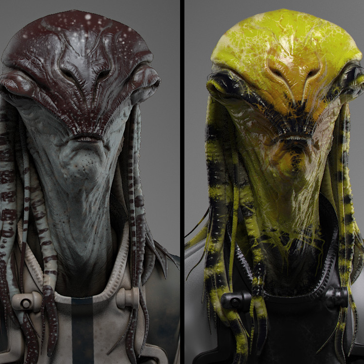 ArtStation - Phibian Look Development