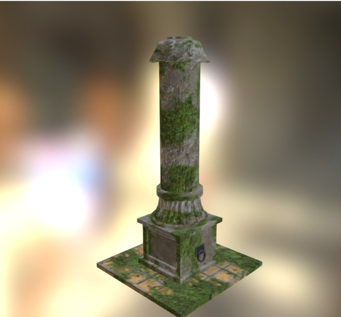 ArtStation - Broken Pillar