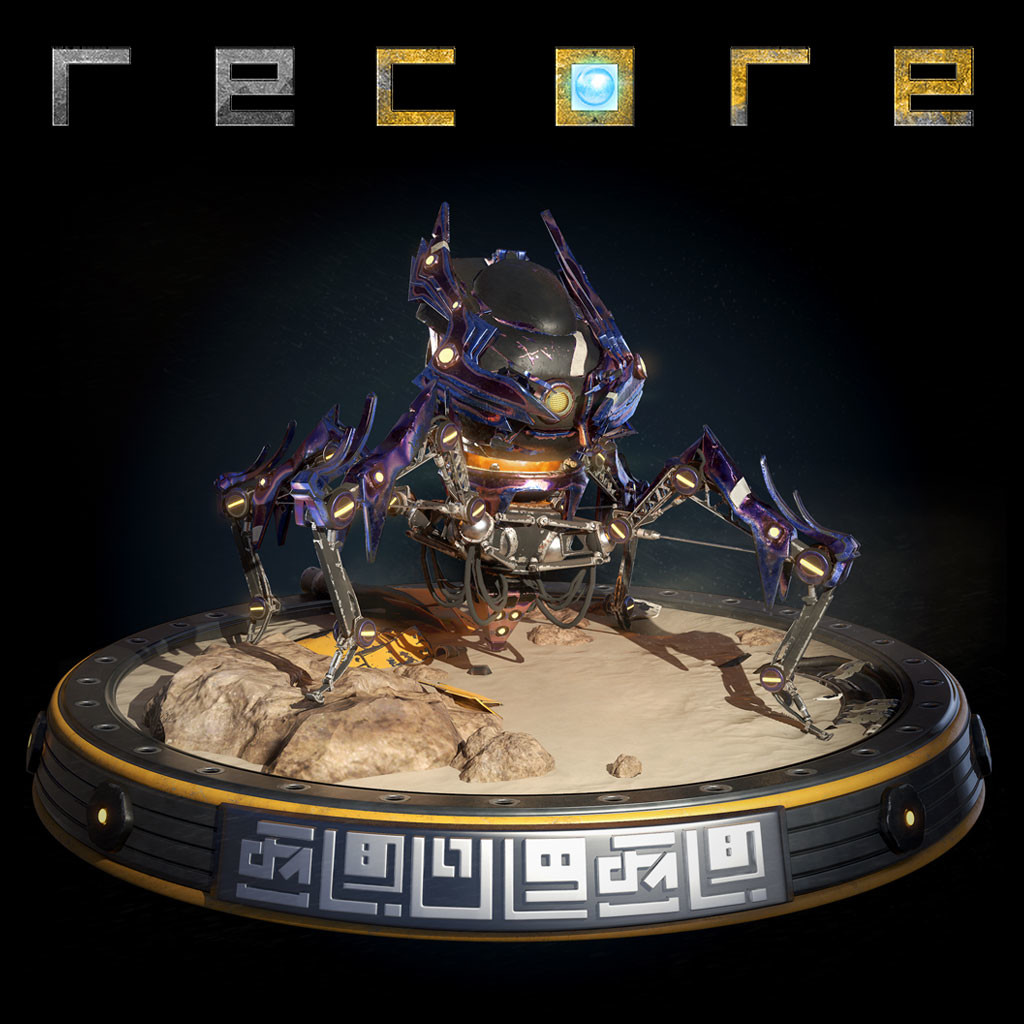 ArtStation - ReCore - Seth - Purple WidowMaker Version