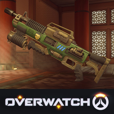 ArtStation - OVERWATCH - Soldier 76 - Commando 76 Weapon Skin