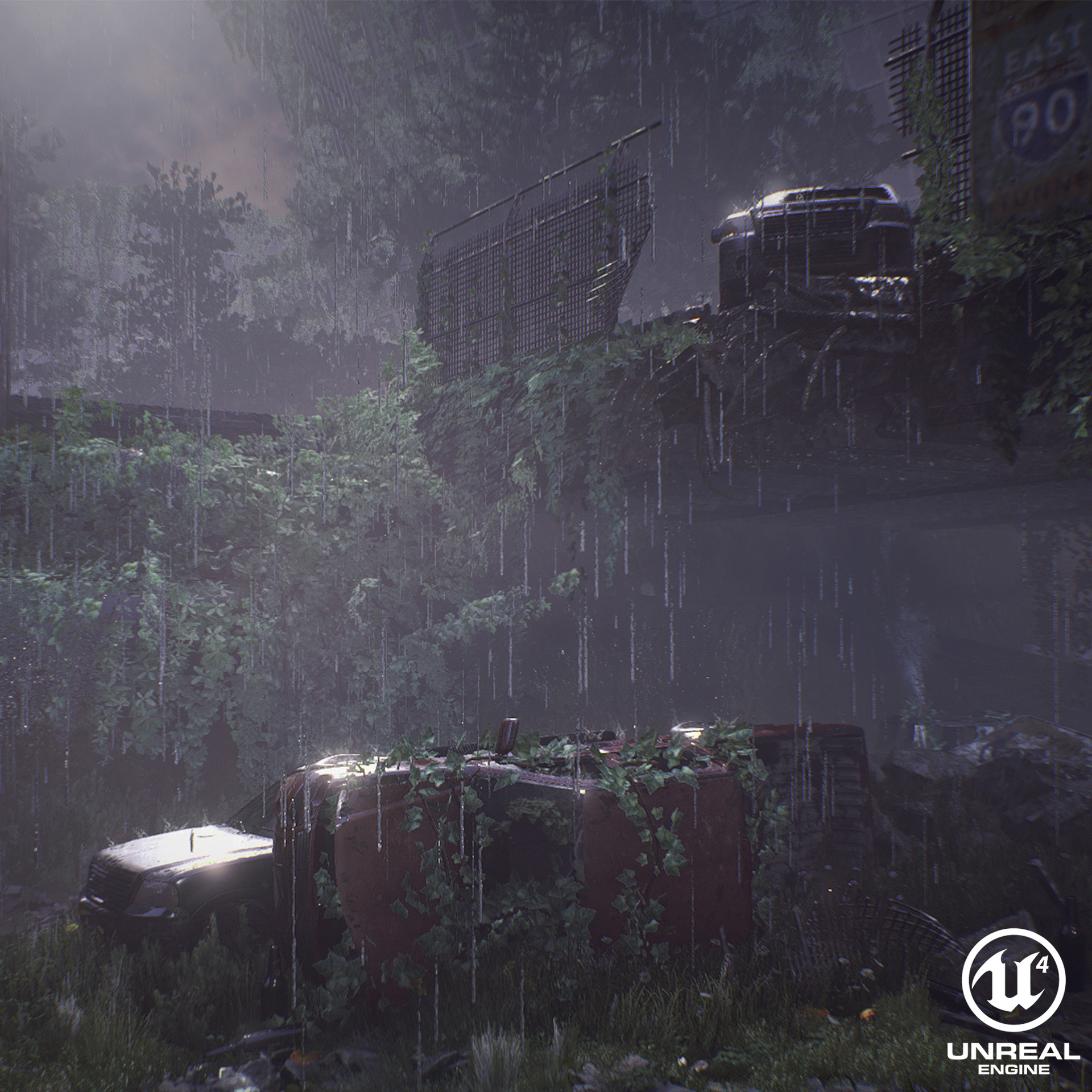 Daniel Hull Portfolio - Last of us fan art - Boston Outskirts