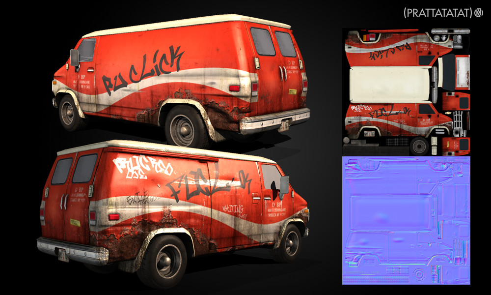 ArtStation - Work Van