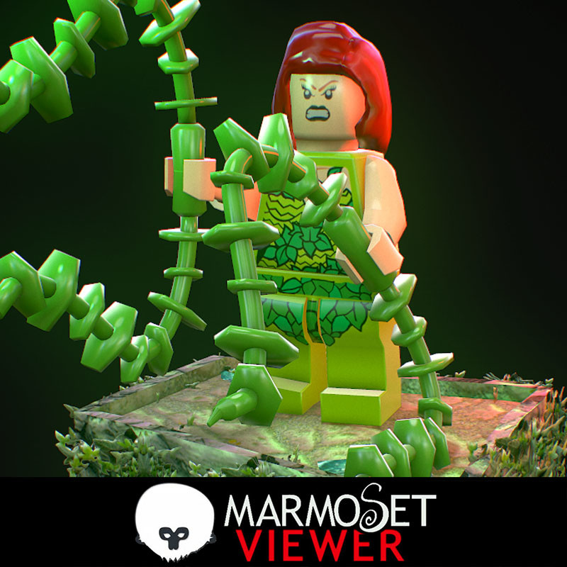 ArtStation - Poison Ivy LEGO