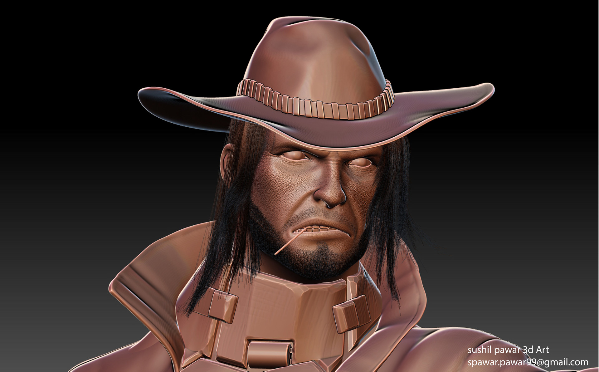 ArtStation - Shooter Man