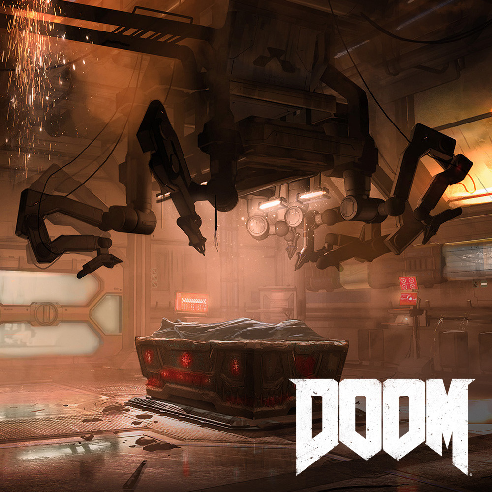 ArtStation - DOOM - Welcome to the UAC