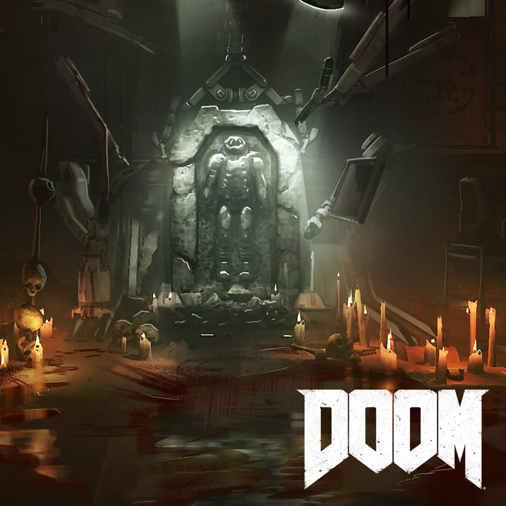 ArtStation - DOOM- Suit Room