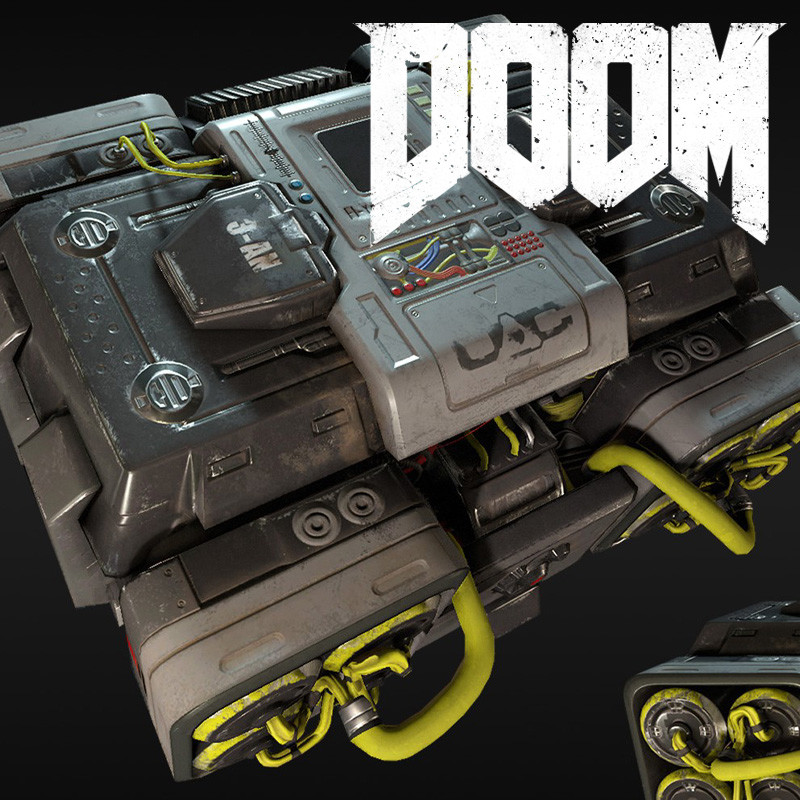ArtStation - Doom Sticky Bomb
