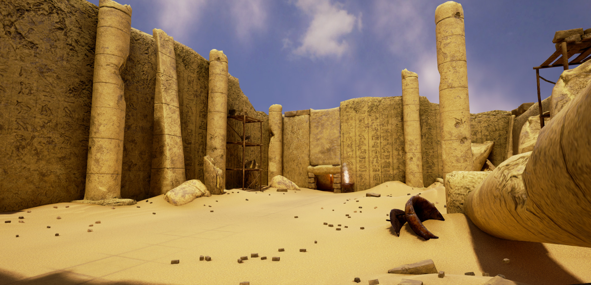 ArtStation - Egyptian Temple - FINAL