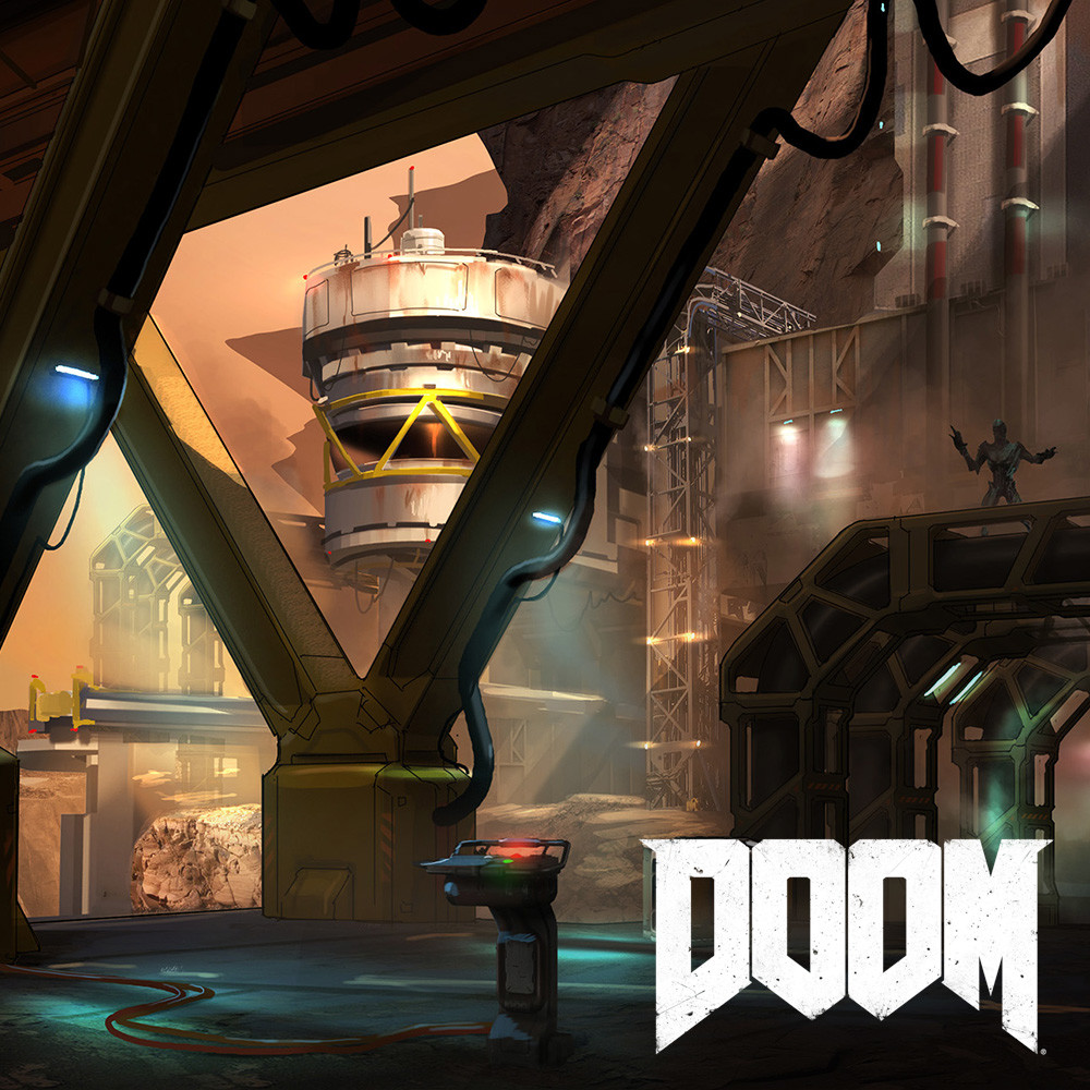 ArtStation - DOOM - Resource Operations Outside