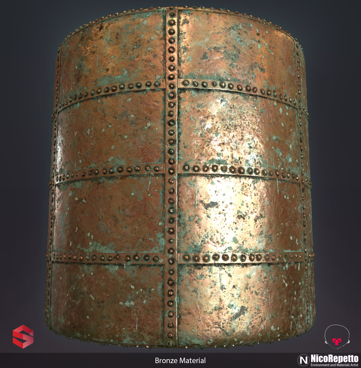 ArtStation - Bronze Material