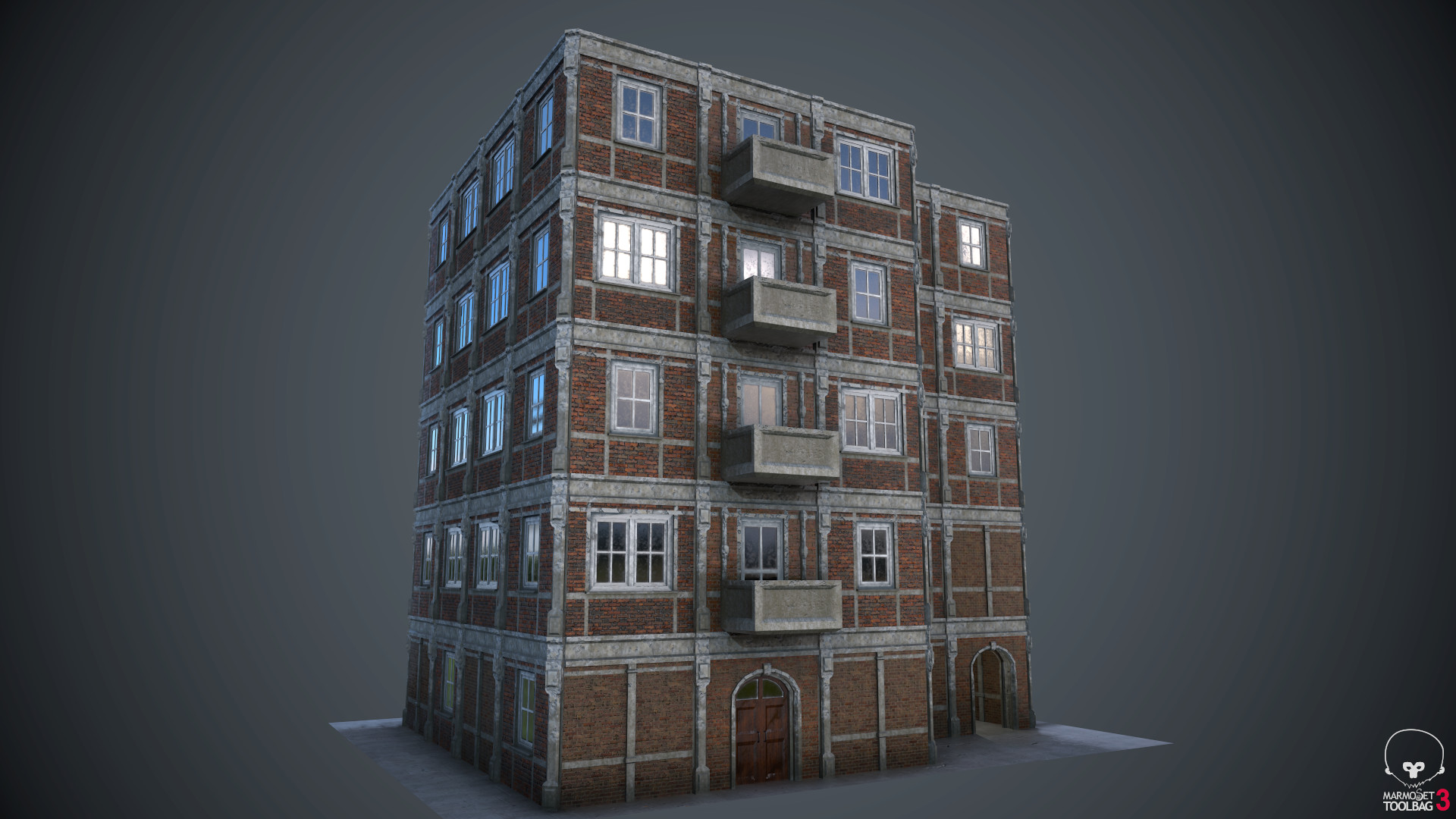 ArtStation - Modular Urban Building