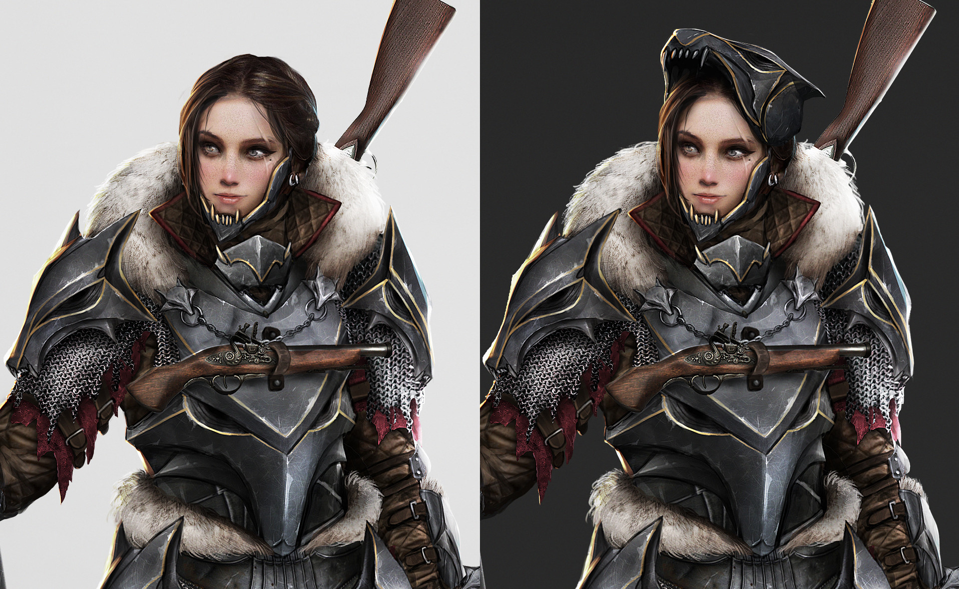 ArtStation - Queen of Wolves