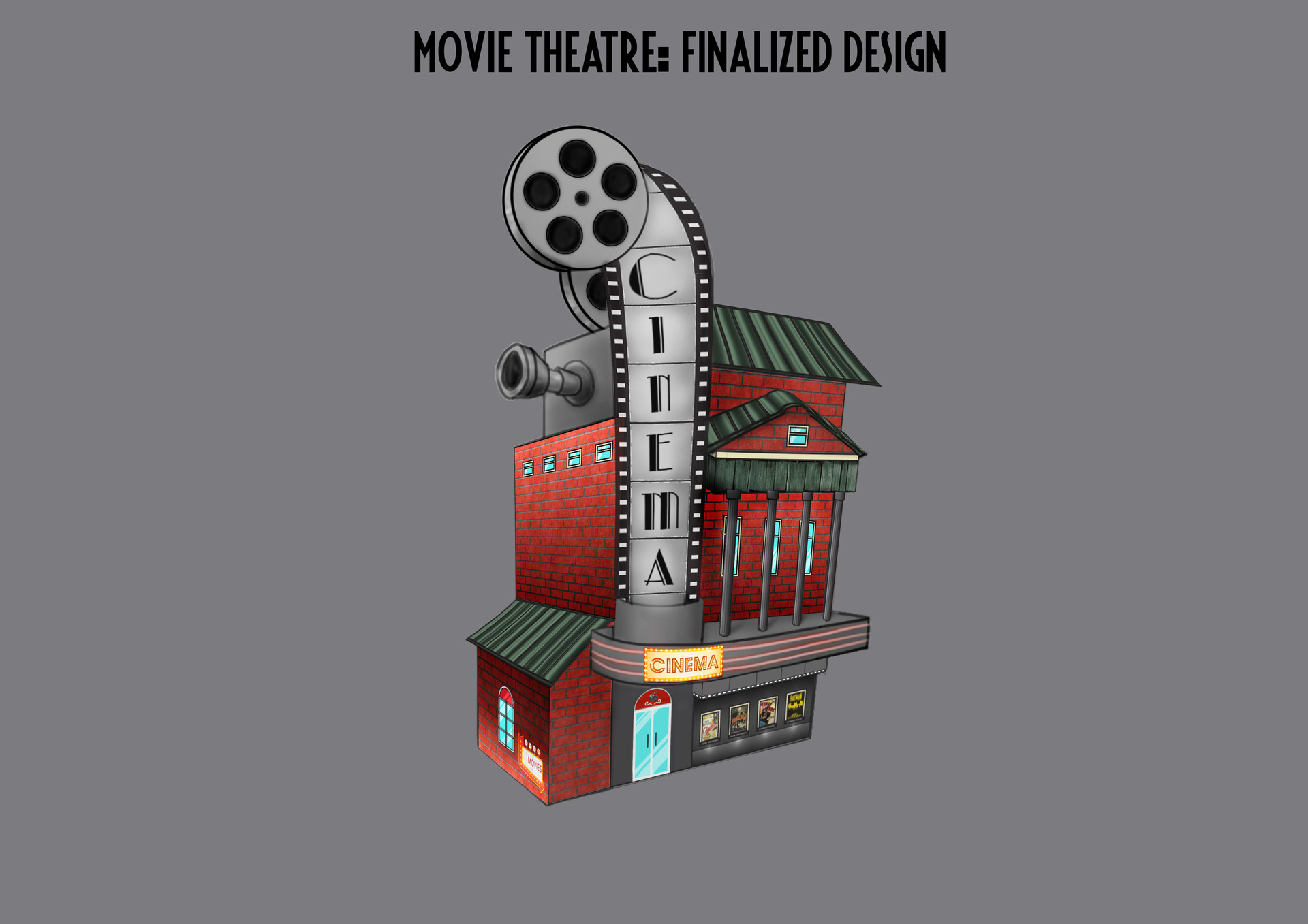 ArtStation - Movie theatre