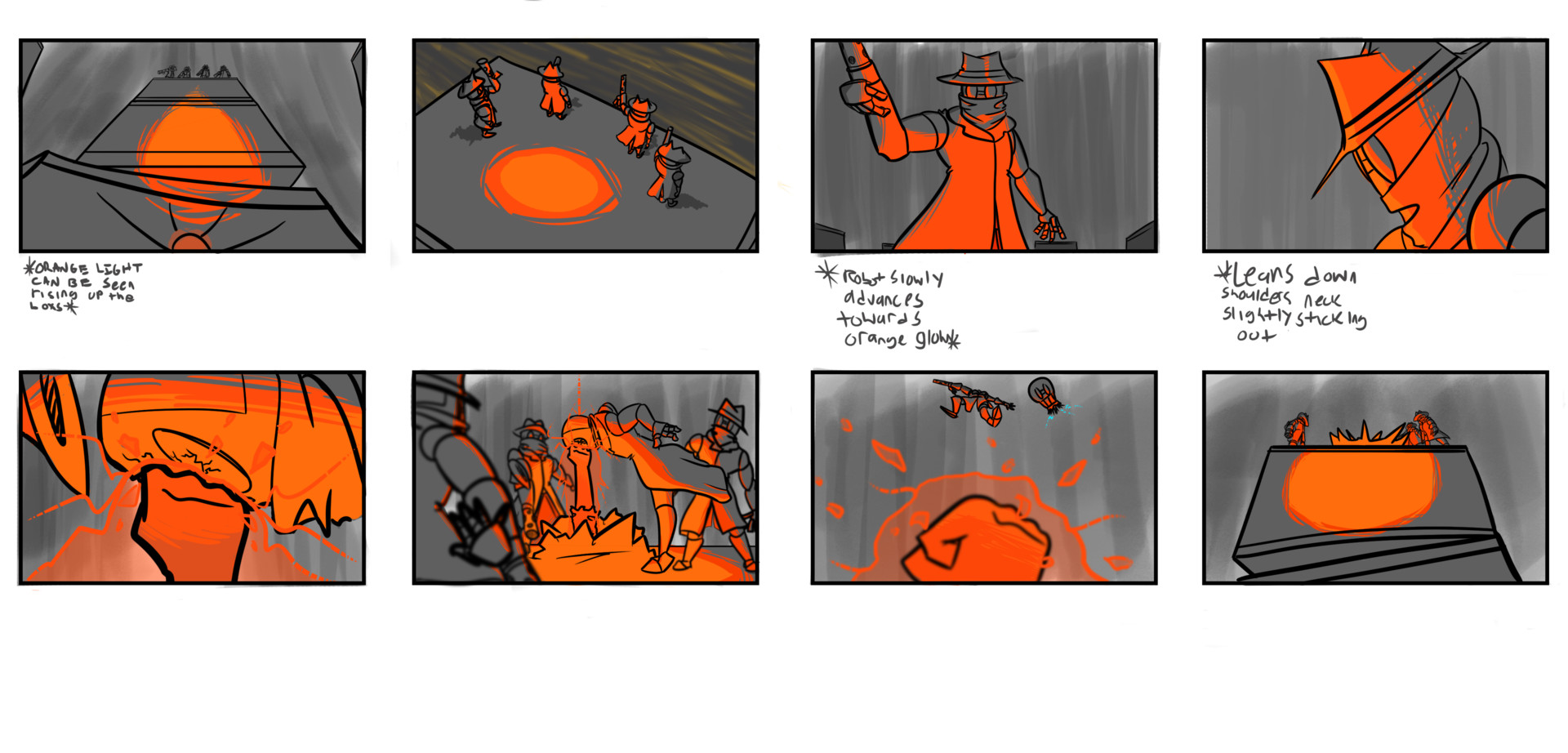 ArtStation - Personal Project Storyboards