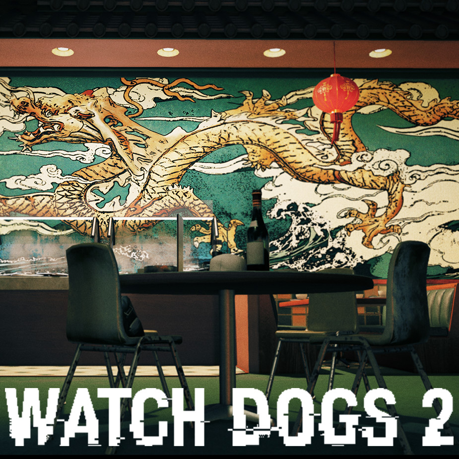 ArtStation - Watch Dogs 2 : Tiger Panda Chinese Restaurant