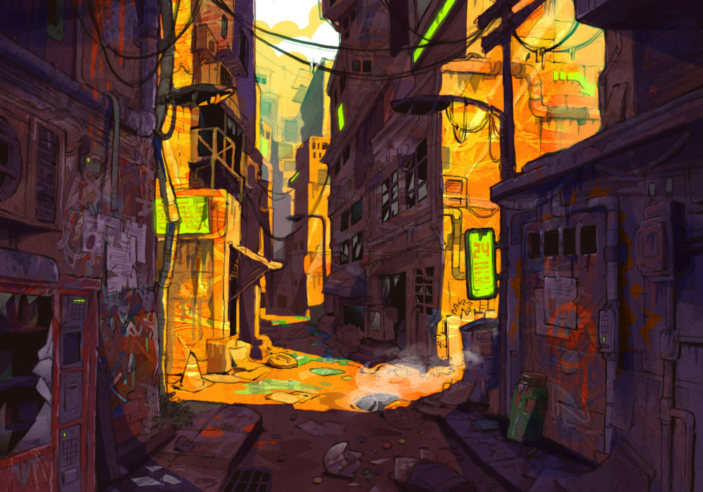 ArtStation - Alley