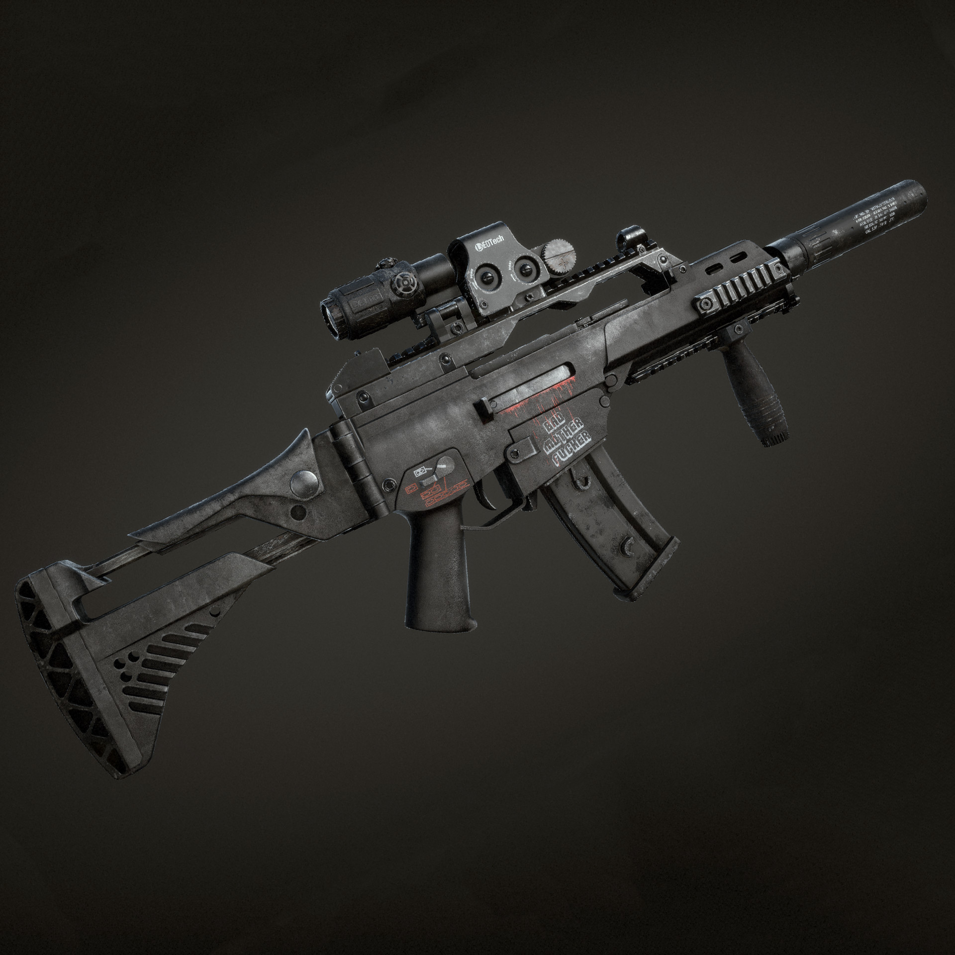 ArtStation - HK G36C rifle