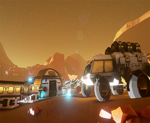 ArtStation - NASA Mars Base